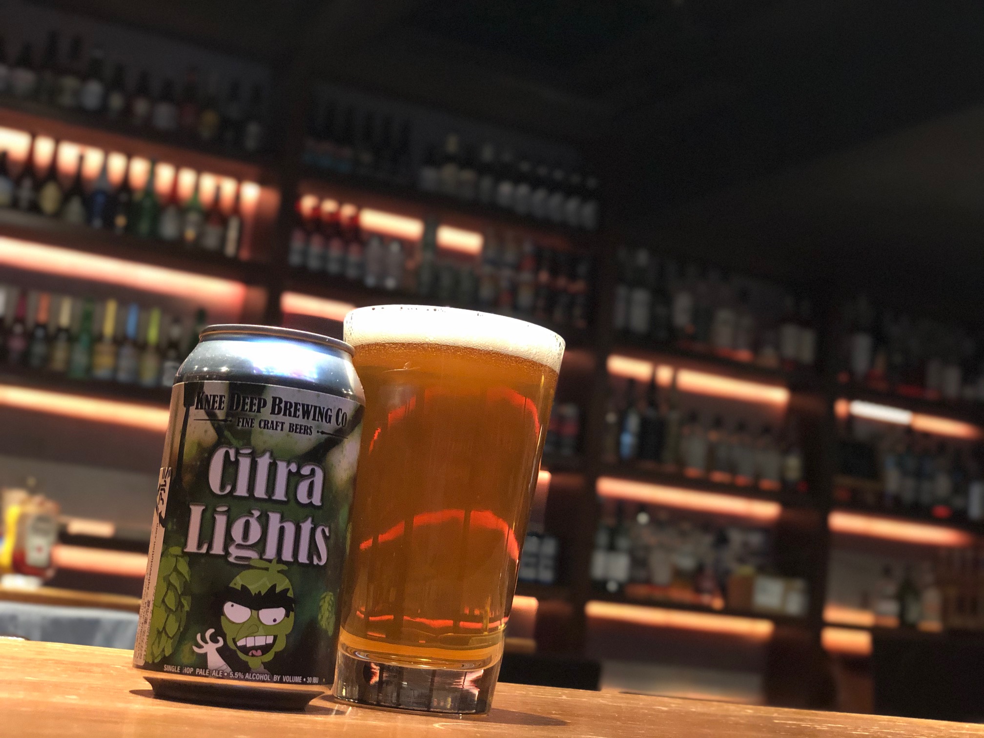 Knee deep Citra lights Pale ale / 目黒リパブリック - BAR運営＆プロデュース・バーテンダー採用 ATCF ...